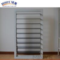 China Exterior Waterproof Aluminum Plantation Shutters 1.8mm Thickness Custom Size for sale