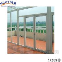 China Hotel Room UPVC Door with EPDM Rubber Strip 5mm Double Tempered Glass Low Maintenance for sale