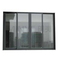 China Australian Standard Double Glazed Large Folding Windows Doors Thermal Break Aluminum 5+12A+5mm for sale