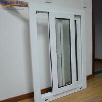 China Windproof Function Double Sliding Glass UPVC Vertical Windows with Energy-Save Advantage for sale