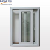China Windproof Function Double Sliding Glass UPVC Vertical Windows with Energy-Save Advantage for sale