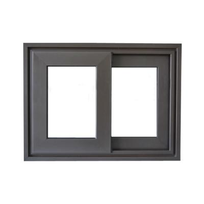 China Bathroom Style Upvc Profile Sliding Window with Fly Screen and Germany Hardware for sale