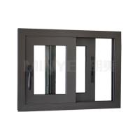 China Bathroom Style Upvc Profile Sliding Window with Fly Screen and Germany Hardware for sale