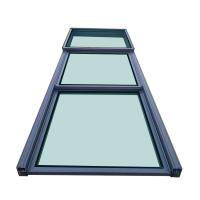 China European-style VERTICAL Opening Pattern Skylights for Electric and Hurricane-proof Roofs for sale