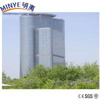 China Thermal Break Aluminum Curtain Wall 60W Visible Frame Double Tempered Glass 5-12mm for sale