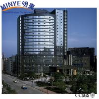 China Thermal Break Aluminum Curtain Wall 60W Visible Frame Double Tempered Glass 5-12mm for sale