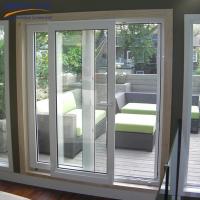 China Customized Size Polymer Double Glazed PVC/UPVC Doors for Front Kitchen Cabinet Kitchen for sale