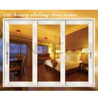 China PVC Sliding Door Single Glass 6mm Noise Insulation Wind-Resistant for Philippines for sale