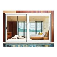 China PVC Sliding Door Single Glass 6mm Noise Insulation Wind-Resistant for Philippines for sale