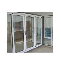 China PVC Sliding Door Single Glass 6mm Noise Insulation Wind-Resistant for Philippines for sale