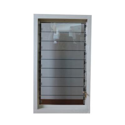 China Vertical Opening Electric Aluminum Louver Shutters for Light and Ventilation Control for sale