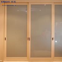 China American UPVC PVC Sash Window Door 50mm 70mm Profile Double Glazed Energy Efficient for sale