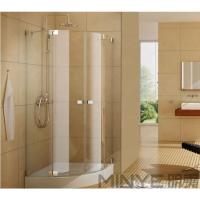 China Stainless Steel Shower Door with 5mm Tempered Explosion-Proof Glass 6063-T5 Aluminum for sale