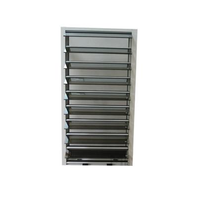 China Economical Aluminum Glass Swing Shutter Louver Window for Kitchen 6063-T5 for sale