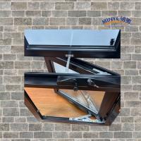 China Aluminum Profile Double Glazing Window Custom Colors Australia Standard 5mm+12A+5mm Glass for sale