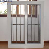 China Innovative Customized Colors Noise Killer PVC/UPVC Sliding Window with Grills Design for sale