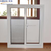 China Innovative Customized Colors Noise Killer PVC/UPVC Sliding Window with Grills Design for sale