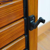 China Adjustable Aluminum Alloy Shutter 6063-T5 Thermal Break for Wooden Color Profile Window for sale