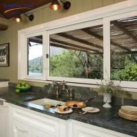 China Unbreakable Glass Aluminum Window for House Special Function Veranda Window for sale