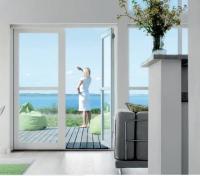 China UPVC Casement Door with Double Tempered Glass Fireproof and Environmentally Friendly for sale