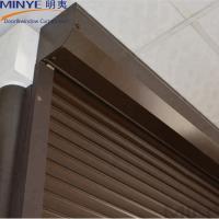 China Powder Coated Electric Opening Aluminum Rolling Shutter Garage Shutter for sale