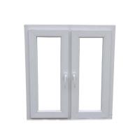 China UPVC PVC Casement Window Toilet Design Wind Resistance 3500pa Swing Open Style for sale