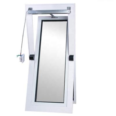 China Decorative Aluminum Alloy Tempered Glass Tilt and Turn Window 5mm 12A for sale