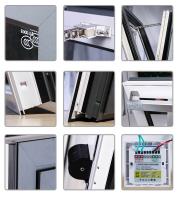 China Decorative Aluminum Alloy Tempered Glass Tilt and Turn Window 5mm 12A for sale