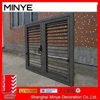 China Manual Control Aluminum Alloy Frame Roll-up Shutter Window for Ventilation Management for sale
