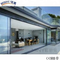 China Modern Front Door Designs with Big Glass Sliding Door Double Triple Four Tracks 6063-T5 Aluminum for sale