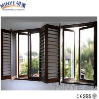 China Swing Open Anti-Theft Shutter Design Louvre Windows with Security Screen Casement Windows for sale