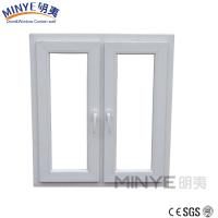 China Horizontal Opening Pattern Upvc Window Frame European-style Design 2.5mm Thickness for sale
