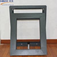 China 45 Degree Joint Awning Window 1.4mm Aluminum Frame Powder Coating for sale