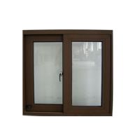 China Plastic Frame UPVC Sliding Windows with Double Glazing and Horizontal Opening for sale