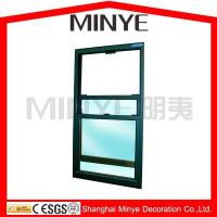 China 1.4mm Profile Thickness Arch Top Design Bathroom Vertical Sliding Aluminum Window OEM for sale