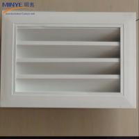 China Horizontal Opening Pattern Aluminum Frame Round Design Shutters for Circle Duct Louvers for sale