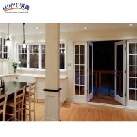 China PVC UPVC Double Glass Entry Door Natural Wood Color 5mm12A5mm Tempered Glazing for sale