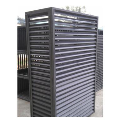 China 6063-T5 Aluminum Frame Fixed Plantation Shutter UV Block Louvers for Beauty Safety for sale