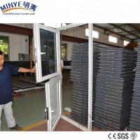 China Aluminum Dutch Glass Double Open Single Door Swing Entryway 6063-T5 5mm+12A+5mm for sale