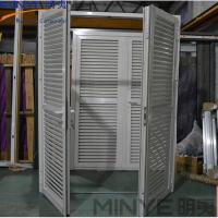 China Anti-Wind Fixed Aluminum Alloy Louver Shutter with CE 6063-T5 Profile and German Hardware for sale