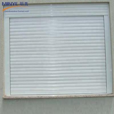 China Outdoor Temperature Control Electric Aluminum Roller Shutters 6063-T5 4500 Pa for sale