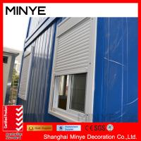 China Outdoor Temperature Control Electric Aluminum Roller Shutters 6063-T5 4500 Pa for sale
