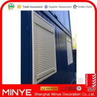 China Outdoor Temperature Control Electric Aluminum Roller Shutters 6063-T5 4500 Pa for sale