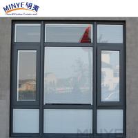 China EPDM Rubber Strip Aluminum Frame Casement Window 1200mm x 1500mm Modern Design for sale