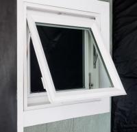 China Top Hung Aluminum Window 250 Pa Water Resistance for Bathroom Toilet 6063-T5 for sale