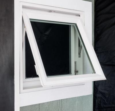 China Top Hung Aluminum Window 250 Pa Water Resistance for Bathroom Toilet 6063-T5 for sale