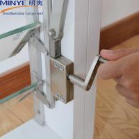 China Customized Profile Color Louver Design Aluminum Glass Shutter with Rotogear Operator for sale