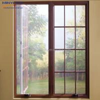 China Customized Profile Color Aluminum Alloy Frame Curved Windows with Top Round Design for sale