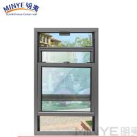 China Non-Thermal Break Aluminum American Up Down Sliding Double Hung Window 6063-T5 for sale