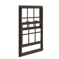 China Non-Thermal Break Aluminum American Up Down Sliding Double Hung Window 6063-T5 for sale